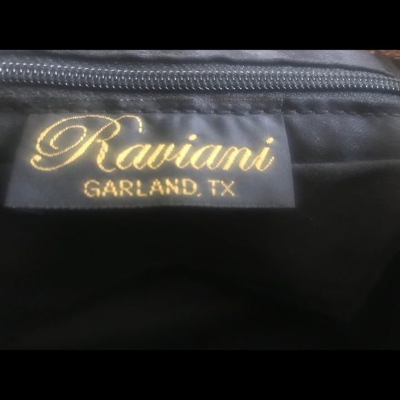 Raviani | Bags | New Raviani Croc Purse With Studded Cross Handle ...